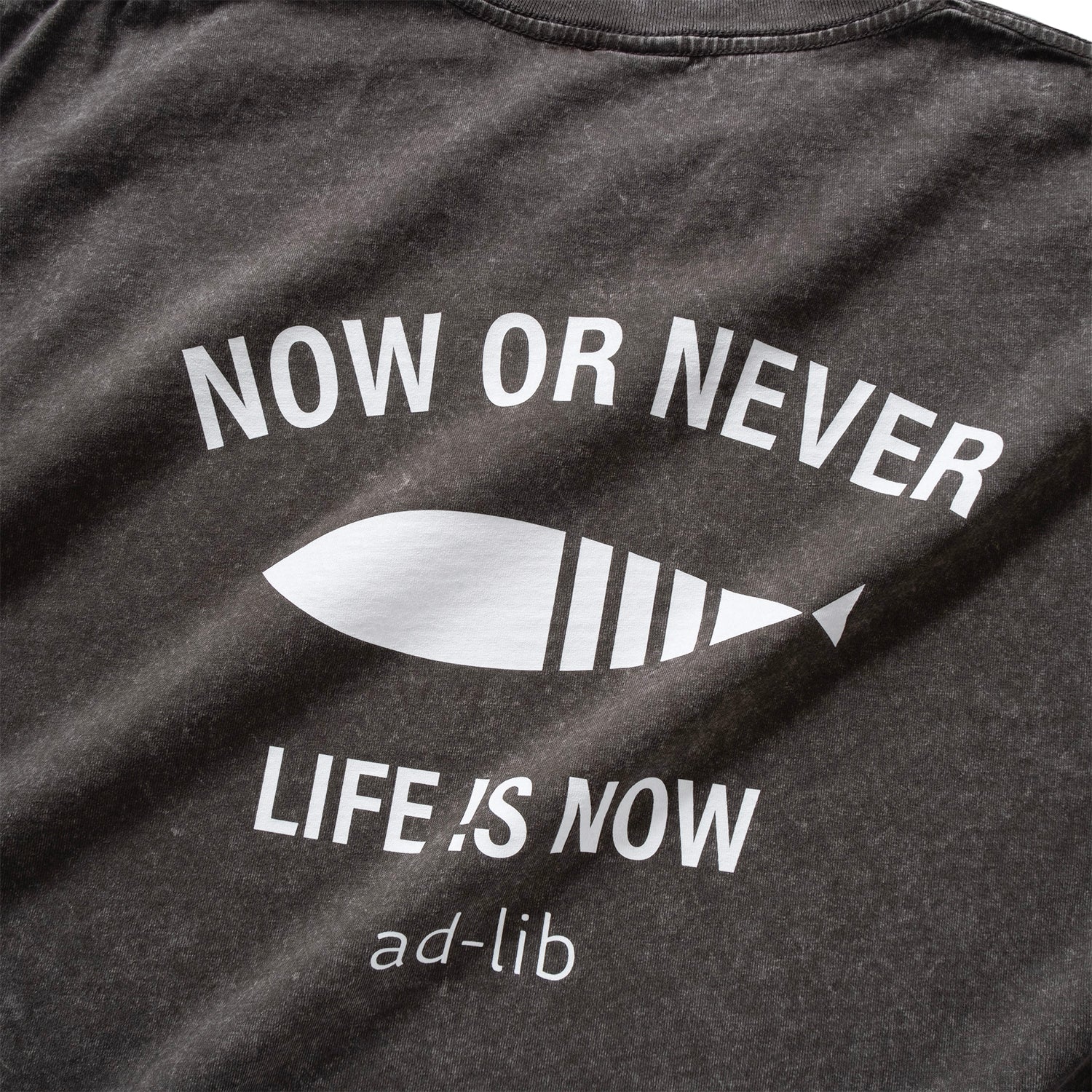 (ZT1582) Life !s Now Graphic Tee (Online Exclusive) – ad-lib
