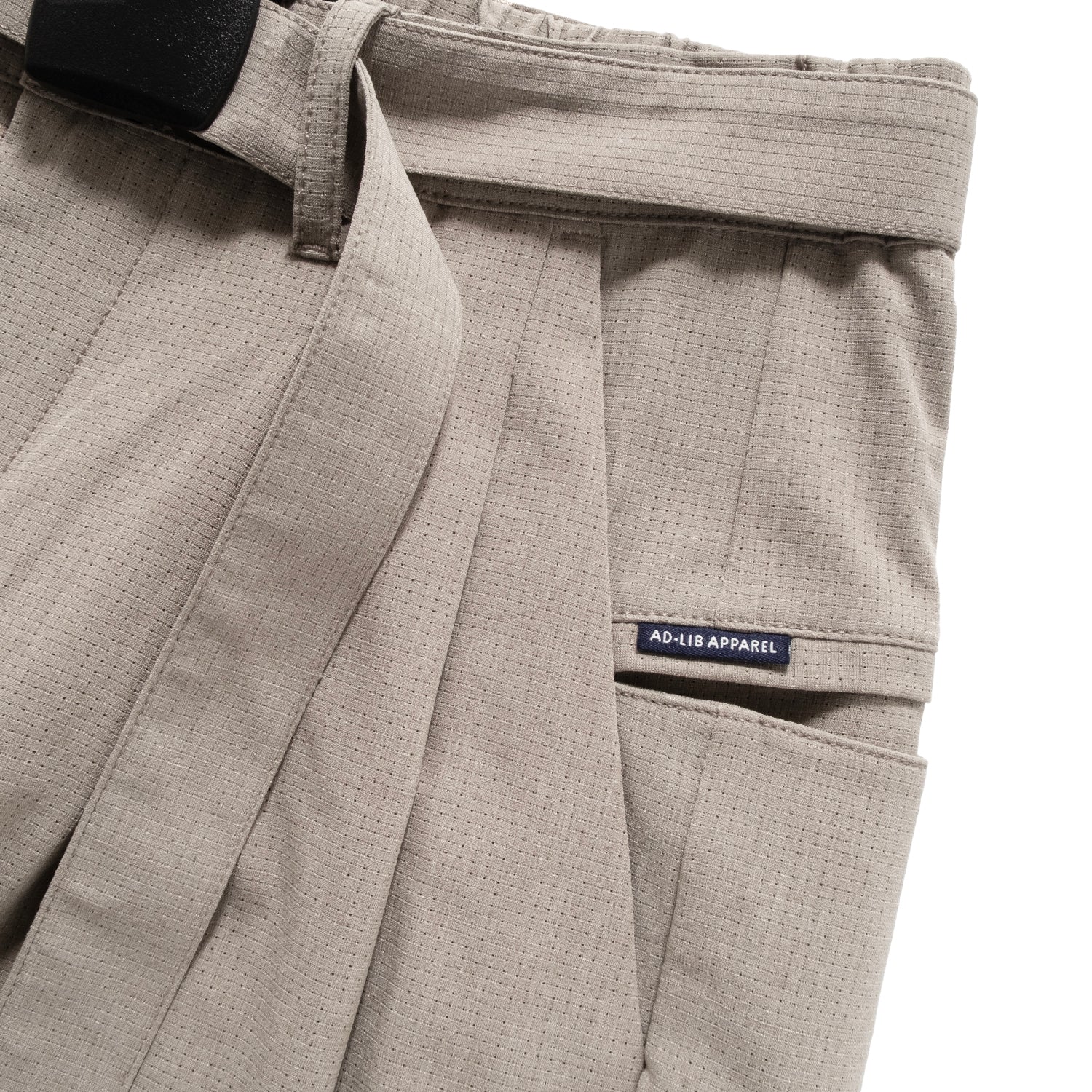 (PT398) Cool Touch Belt Tapered Pants – ad-lib