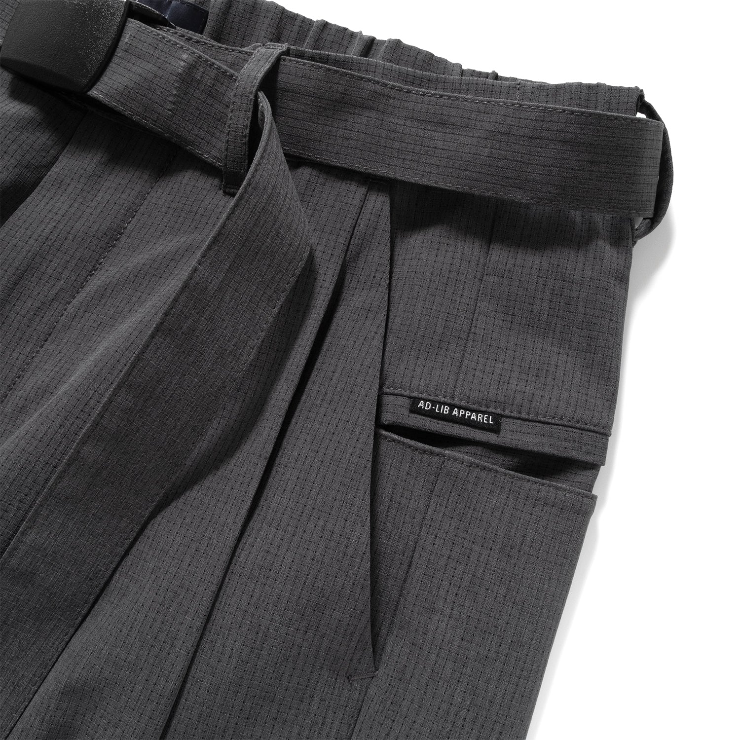 (PT398) Cool Touch Belt Tapered Pants – ad-lib