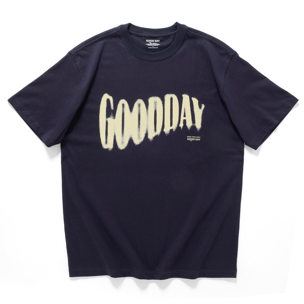 (ZT1638) Distressed GOOD DAY Print Tee (Online Exclusive) – ad-lib